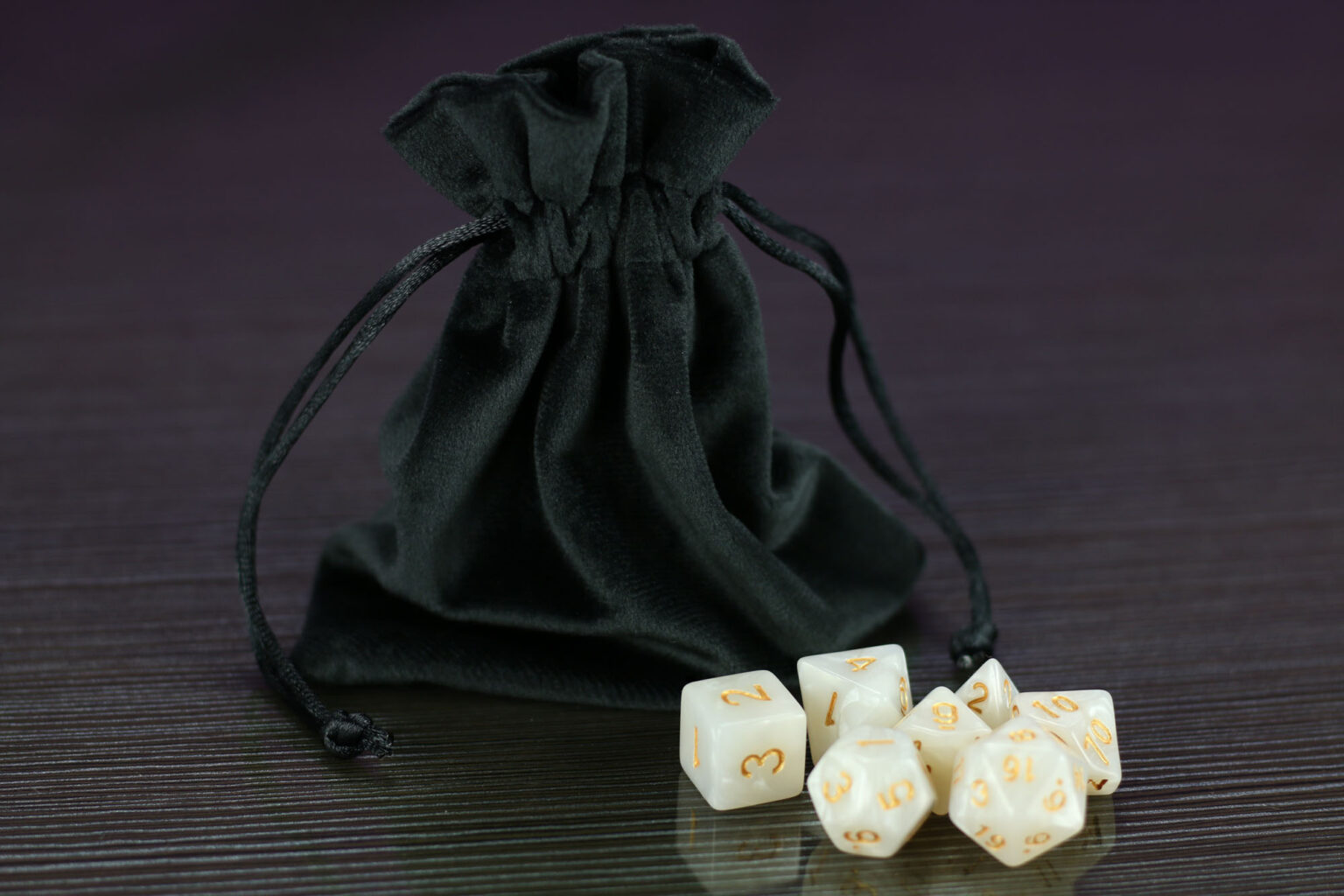 Premium 7-Die Polyhedral Game Dice Set - Delta Dynamic Products
