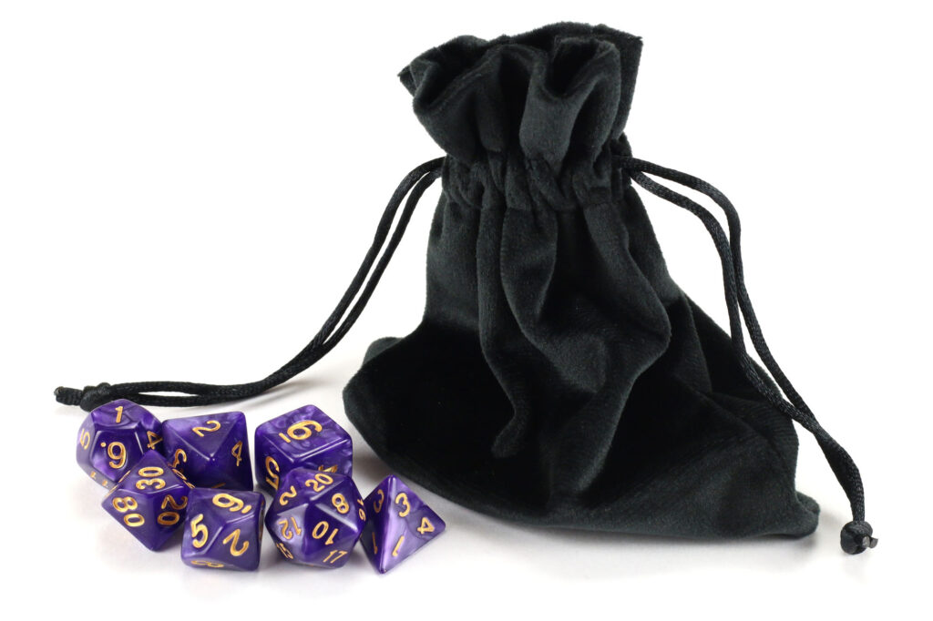 Premium 7-Die Polyhedral Game Dice Set - Delta Dynamic Products